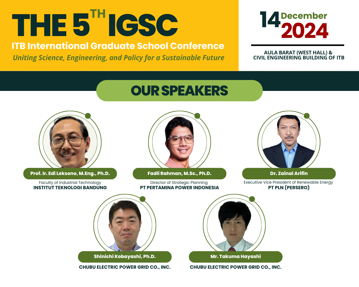 The 5th IGSC - Graduate Conference Series
